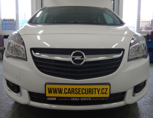 Opel Meriva montáž zámku volantu Zeder lock | CarSecurity.cz