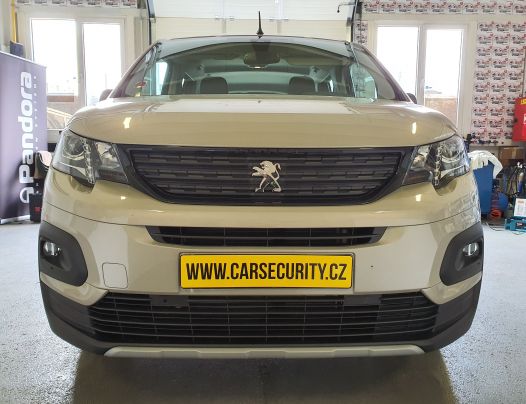 Peugeot Rifter montáž VAMPIRE Lite | CarSecurity.cz